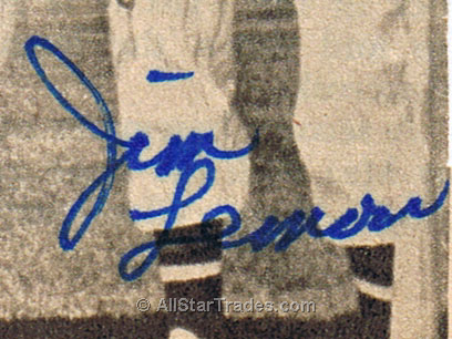 Signed in person by Jim Lemon | Signed in Autograph Authentication ...