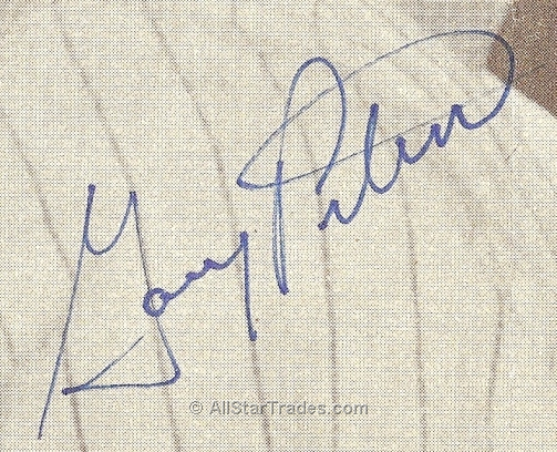 Authenticated Gary Peters autograph | Authenticated Gary Autograph ...