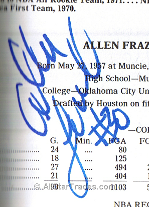 Signed in person by Allen Leavell | Signed in Autograph Authentication ...