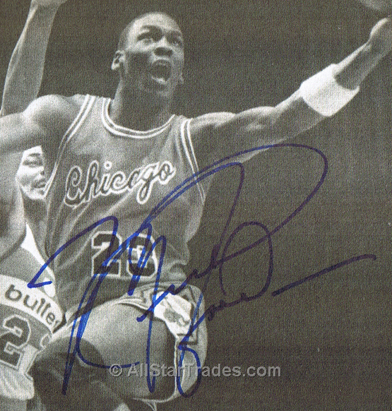 Michael Jordan Autograph Authentication | Michael Jordan Mail-In ...