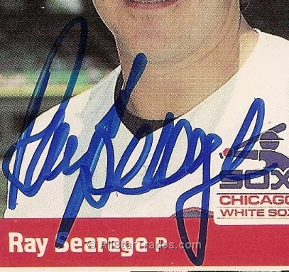 Authenticated Ray Searage autograph | Authenticated Ray Autograph ...