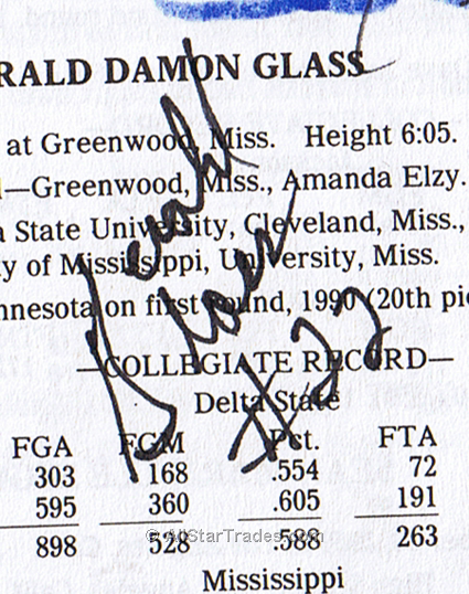 Authenticated autograph from Gerald Glass | Authenticated autograph ...
